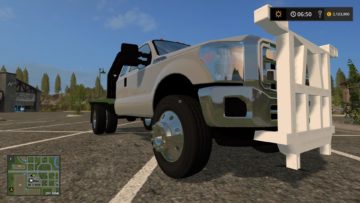 FS17 FORD F550 V2 (3) - Farming simulator 19 / 17 / 15 Mod