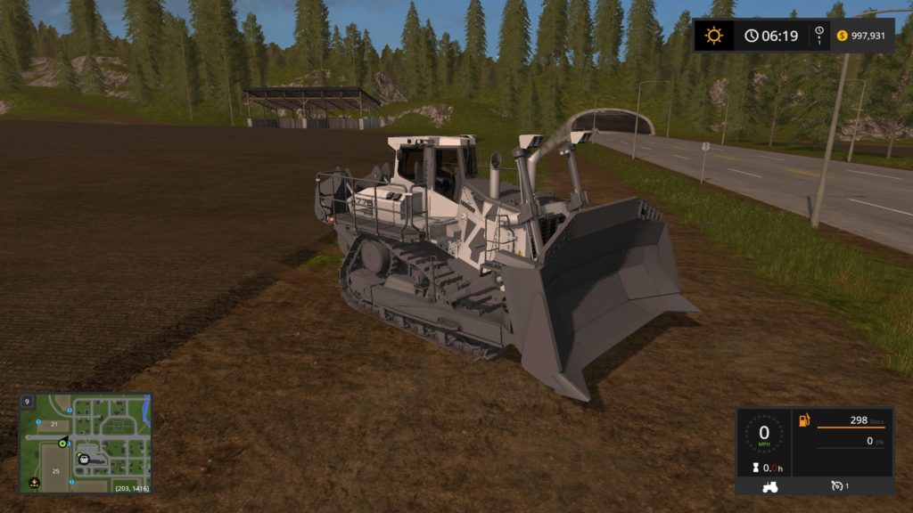 FS17 LIEBHERR PR 776 V1 - FS 17 Forklifts / Excavators Mod Download