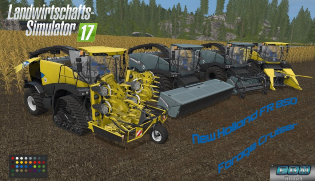 FS17 New Holland FR - FS 17 Combines Mod Download