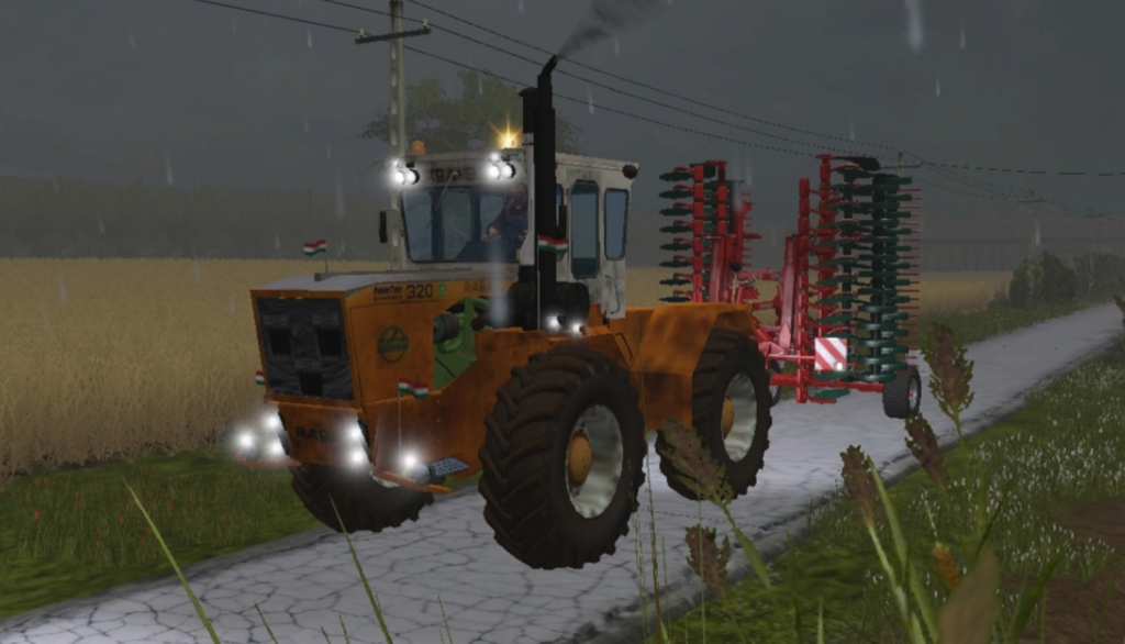 FS17 Raba 320 Yellow - FS 17 Tractors Mod Download