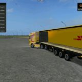 FS17 Scania R700 DHL V 1.0 - FS 17 Trucks Mod Download
