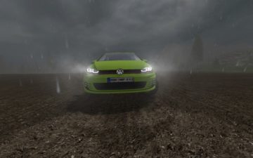 FS17 VW Golf 7 V 1 (5) - Farming simulator 19 / 17 / 15 Mod