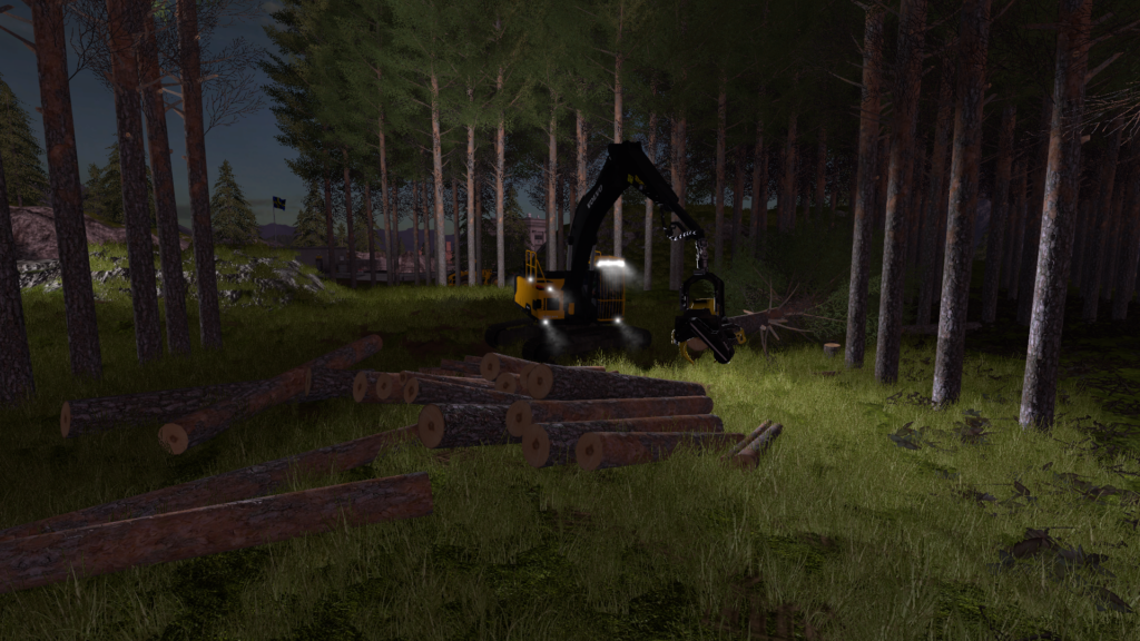 FS17 Volvo 300E Foresty cutter (1) - Farming simulator 19 / 17 / 15 Mod