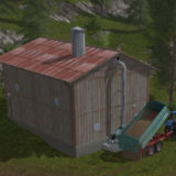 FS17 Woodchip Storage Placeable - FS 17 Objects Mod Download