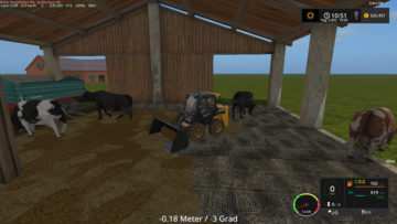 FS17 cowshed Kuh Stall v2 (9) - Farming simulator 19 / 17 / 15 Mod