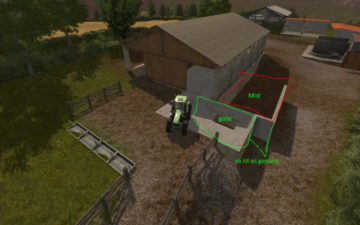 FS17 cowshed V 0.1 Kuhstall (2) - Farming simulator 19 / 17 / 15 Mod