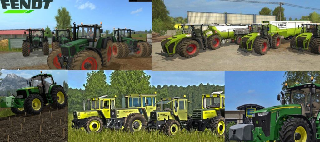 FS17 Best Tractors mods pack - FS 17 Packs Mod Download