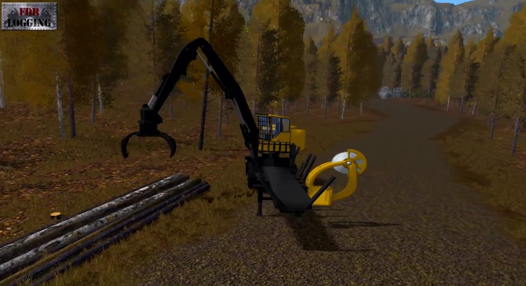 FS17 FDR LOGGING - BUCKSAW LOADER - FS 17 Vehicles Mod Download