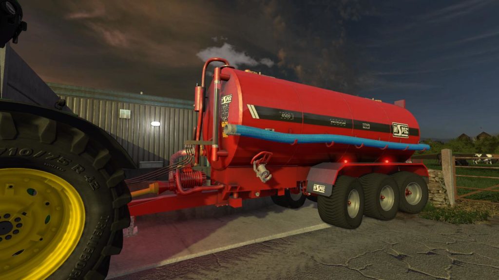 FS17 HI SPEC 4500G TANKER V1.0 - FS 17 Trailers Mod Download