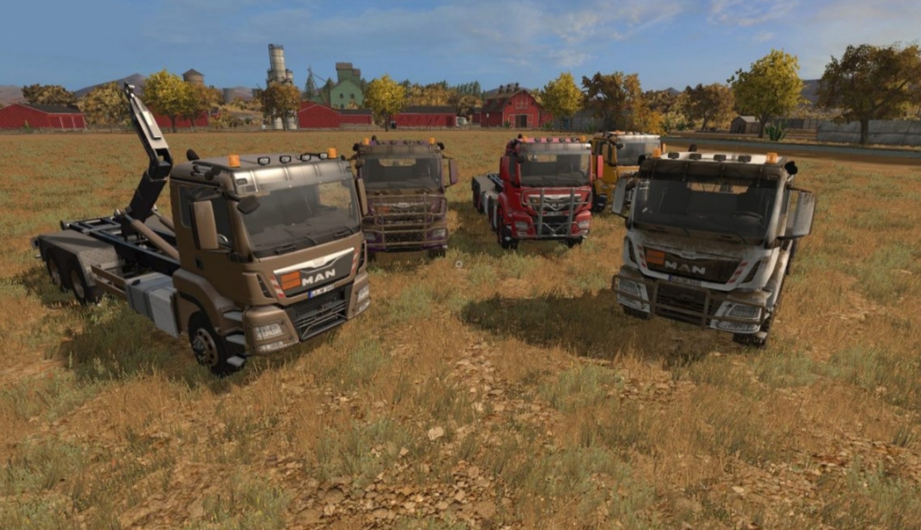 FS17 MAN TGS 8×8 HKL V 4.0 MULTICOLOR - FS 17 Trucks Mod Download