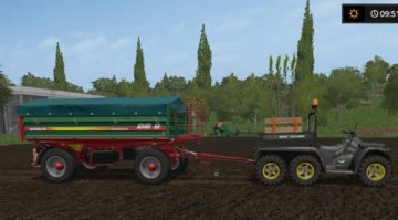FS17 QUAD POLARIS 6X6 V1.0 - FS 17 Vehicles Mod Download