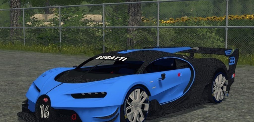 FS17 hypercar Bugatti Vision GT - FS 17 Cars Mod Download