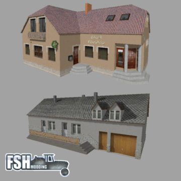 FS17 House pack V 1 - FS 17 Buildings Mod Download