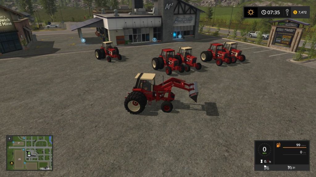 FS17 INTERNATIONAL HARVESTER 86 SERIES PACK V1.0 - FS 17 Tractors Mod ...