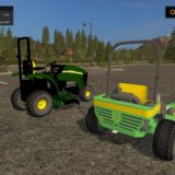 FS17 JOHN DEERE 3520 AND ZERO TURN V1.0 - FS 17 Packs Mod Download