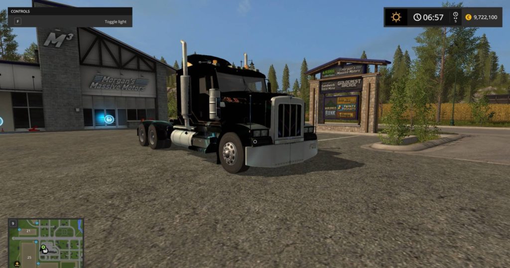 FS17 Lizard TS320 Abstract Black - Farming simulator 19 / 17 / 15 Mod