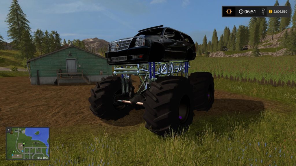 FS17 MUD CADILLAC ESCALADE - FS 17 Cars Mod Download