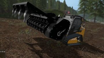 FS17 AHWIFM700 STUMP GRINDER - FS 17 Implements & Tools Mod Download