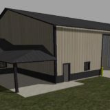 FS17 72X160 SHOP V1.0 - FS 17 Objects Mod Download