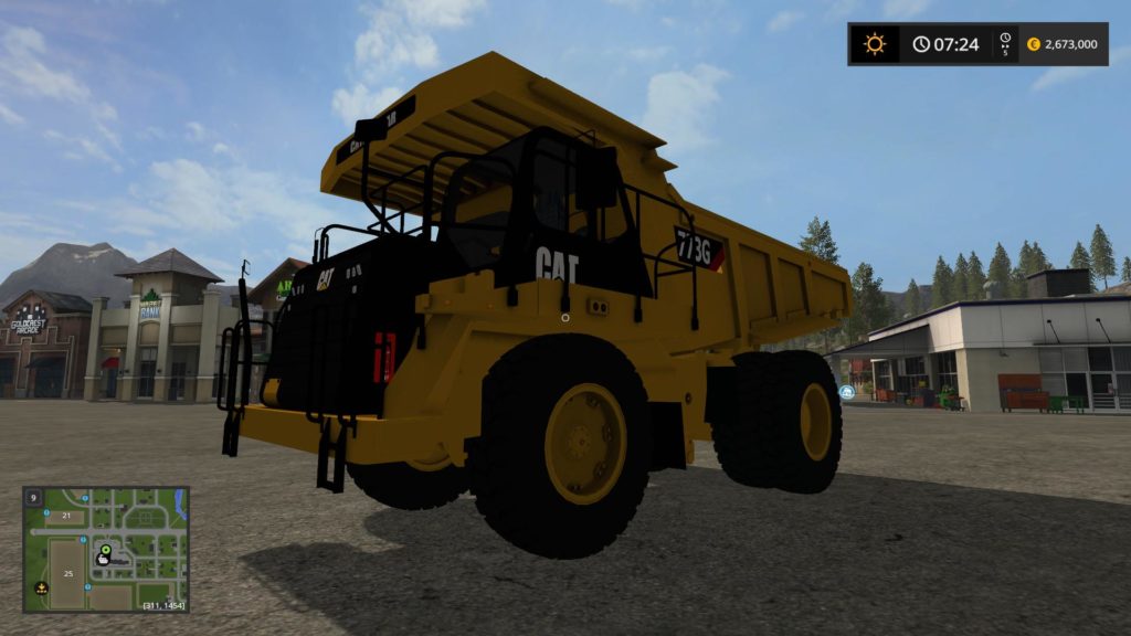 FS17 CAT 773G V1.2 - FS 17 Trucks Mod Download