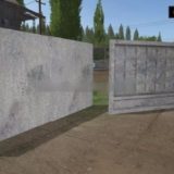 FS17 Concrete Fence - FS 17 Objects Mod Download