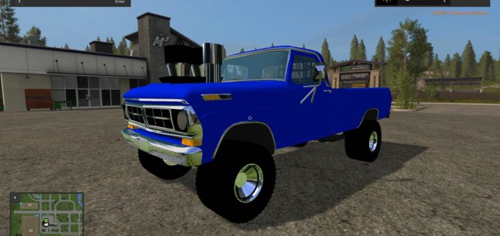 FS17 FORD F350 WORK TRUCK V2 - FS 17 Cars Mod Download