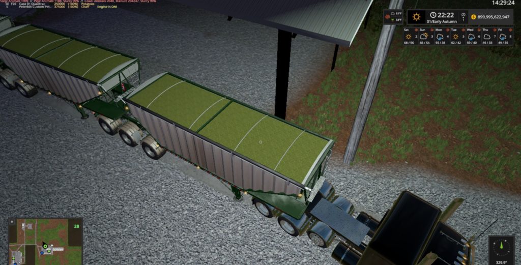 FS17 Grain Hopper A B trailer - FS 17 Trailers Mod Download