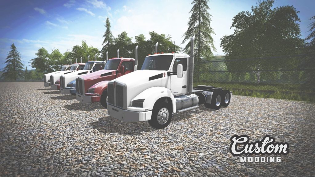 FS17 Kenworth T880 (3) - Farming simulator 19 / 17 / 15 Mod