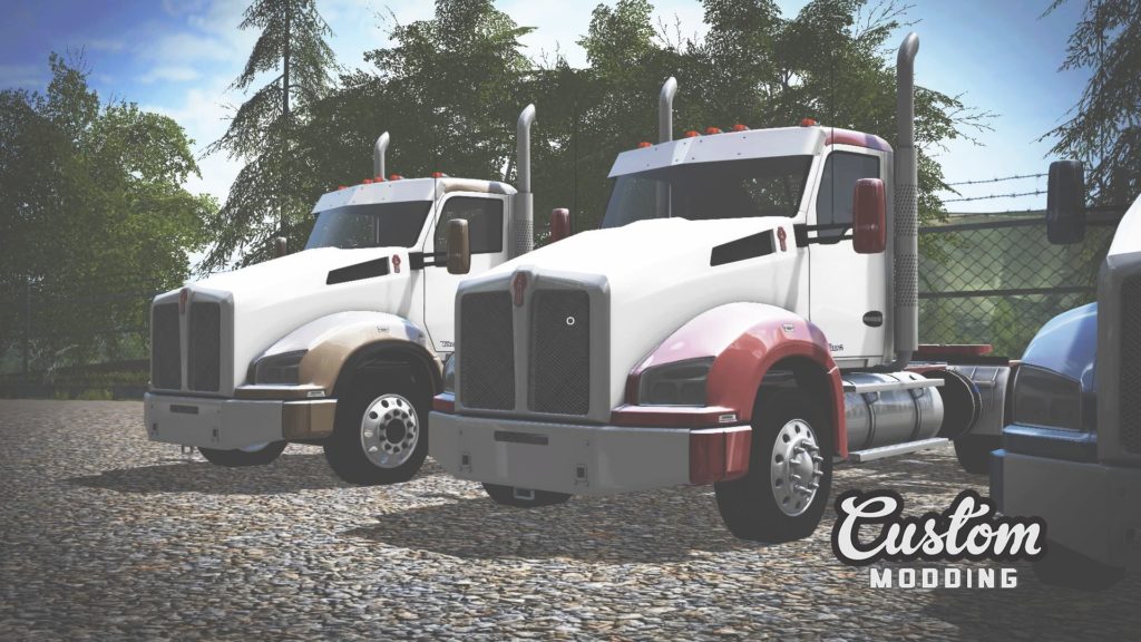 FS17 Kenworth T880 (4) - Farming simulator 19 / 17 / 15 Mod