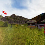 FS17 Tyrolean flag with switchable anthem V 1.0 - FS 17 Placeable ...