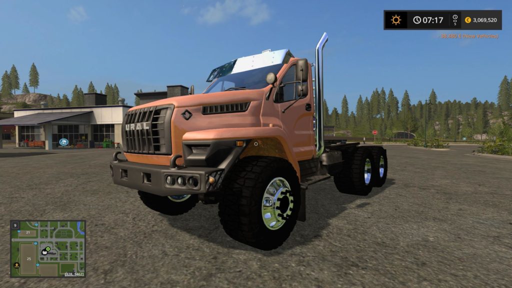 FS17 URAL NEXT V1.0.0.0 - FS 17 Trucks Mod Download