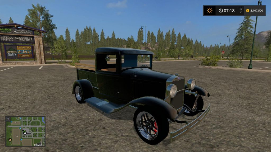 FS17 1930 FORD MODEL A TRUCK V1 (1) - Farming simulator 19 / 17 / 15 Mod