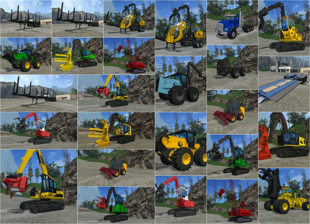 FS17 FDR LOGGING MODS PACK - FS 17 Packs Mod Download