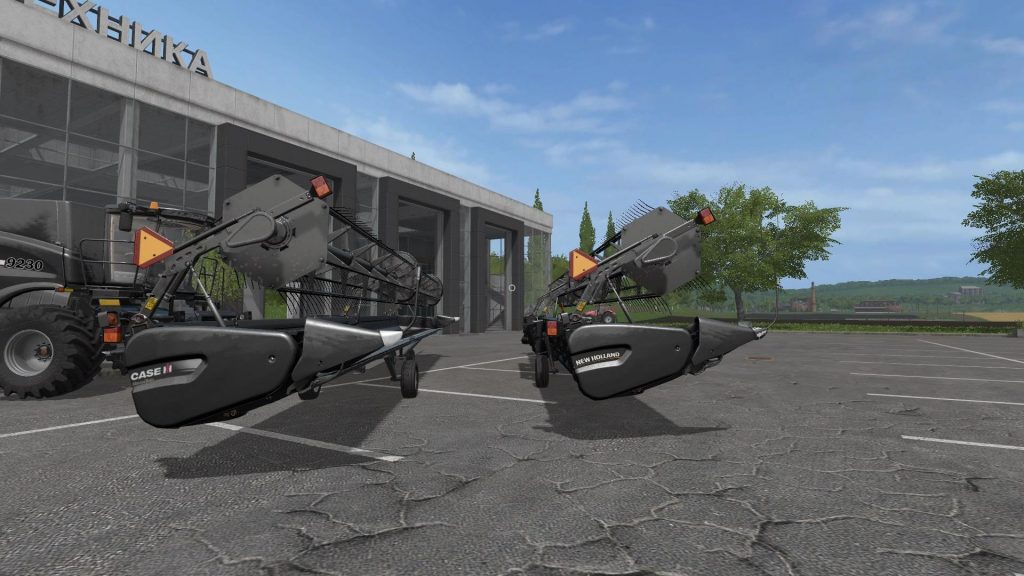 FS17 NEW HOLLAND CASE SUPER FLEX DRAPER 45FT V2.0 - FS 17 Combines Mod ...