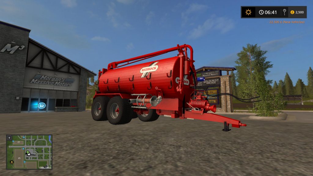 FS17 REDROCK BOOM V1.0 - FS 17 Trailers Mod Download