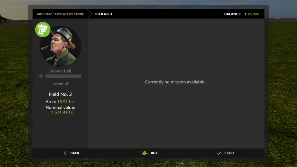 FS17 Starter map template V7 (1) - Farming simulator 19 / 17 / 15 Mod