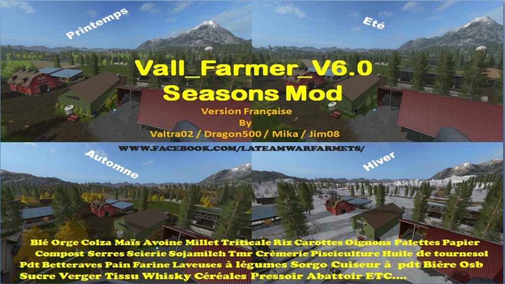 FS17 VALL FARMER MP EDIT V6.0 - FS 17 Maps Mod Download