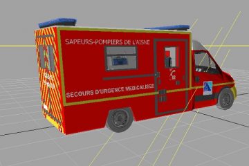 FS17 AR [Ambulance Réanimation] - FS 17 Vehicles Mod Download