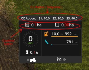 FS17 CC ADDON ( TEMPOMAT ) BETA - FS 17 Other Mod Download