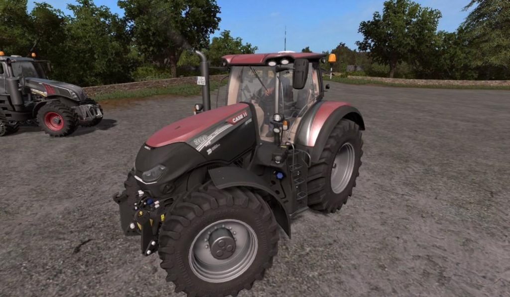 FS17 Case Optum 270-300 CVX Platinum - FS 17 Tractors Mod Download
