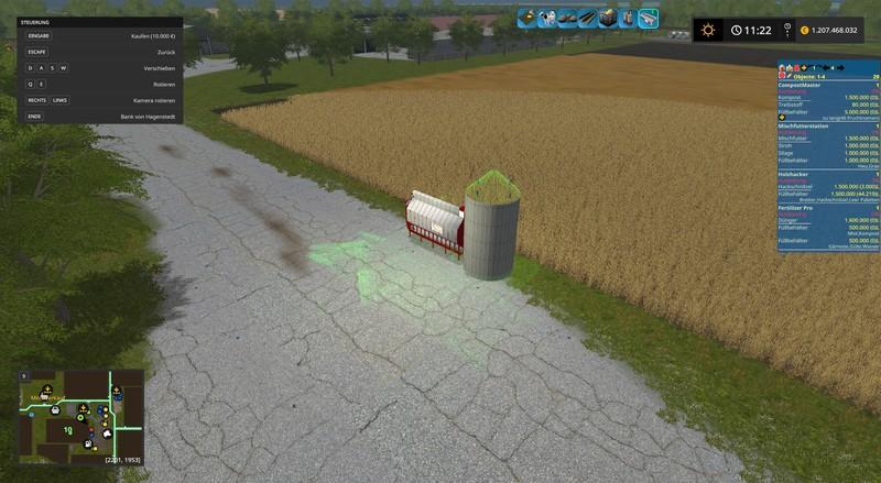 FS17 MULTI INTERIM STORAGE V3.0 - FS 17 Objects Mod Download