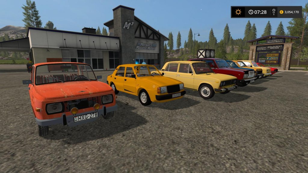 FS17 OLD CAR PACK V1.0 - FS 17 Packs Mod Download