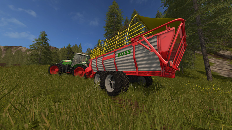 FS17 Pöttinger Boss 3 (double axle & twin tires) V 1.0 - FS 17 Trailers ...