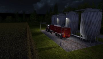 FS17 Placeable temporary storage silos (2) - Farming simulator 19 / 17 ...
