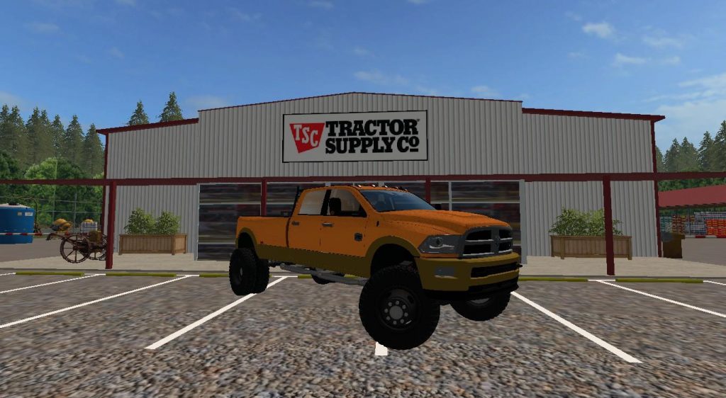 FS17 DODGE RAM 3500 V1 - FS 17 Cars Mod Download