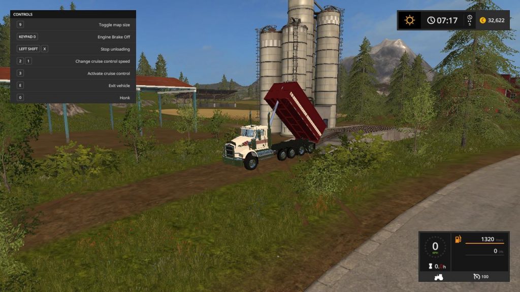 FS17 KENWORTH T800 GRAIN TRUCK V1.0.0.0 (8) - Farming simulator 19 / 17 ...