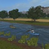 FS17 LS11 BOAT FISHING RIVER V1.0 - FS 17 Vehicles Mod Download
