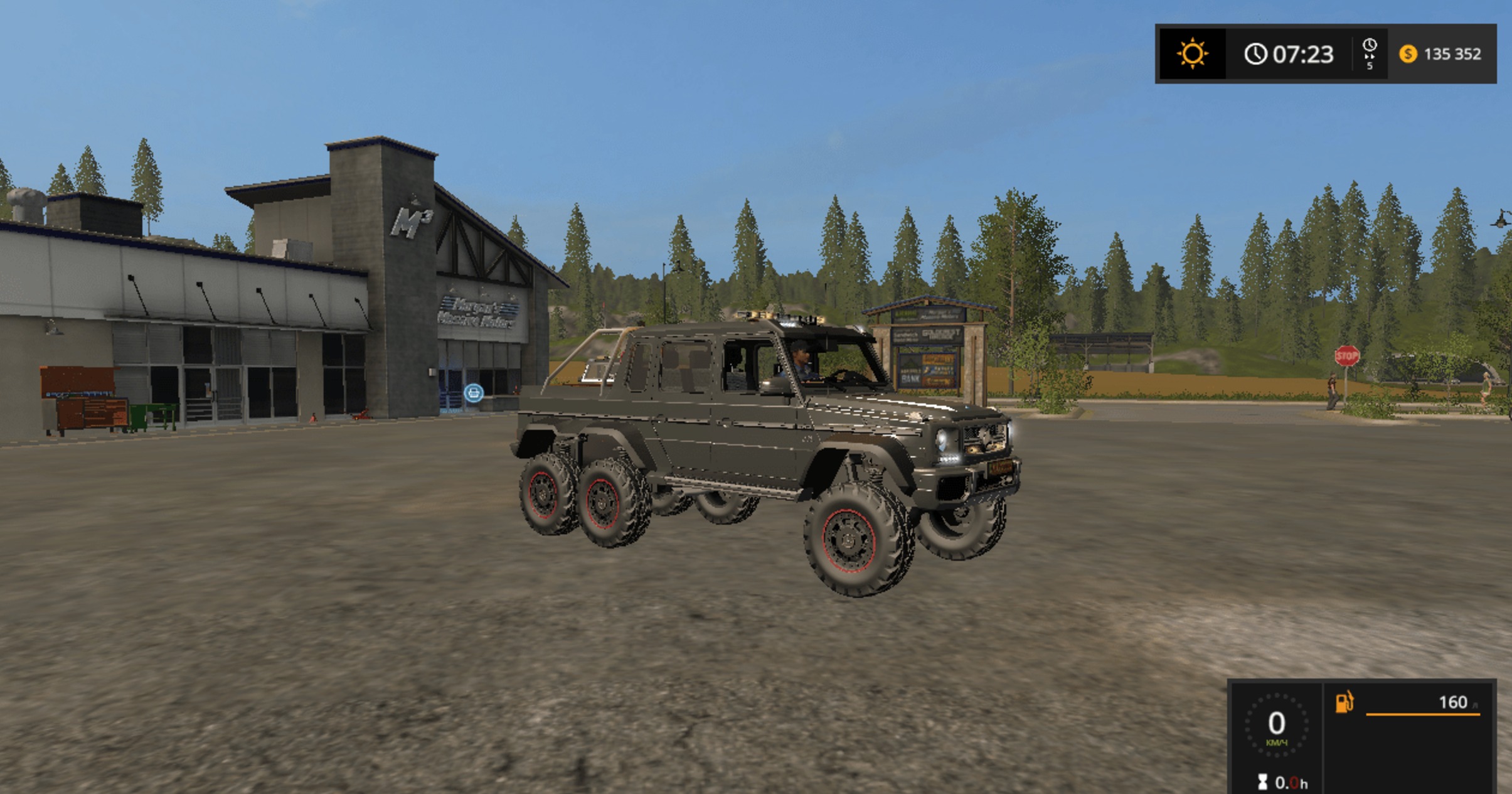 FS17 Mercedes Benz G65 AMG 6×6 v 1.2.0.0 - FS 17 Cars Mod Download