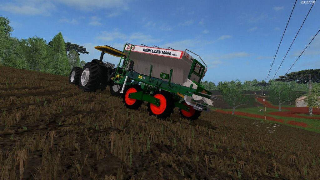 FS17 STARA HERCULES 10000 INOX BETA - FS 17 Trailers Mod Download