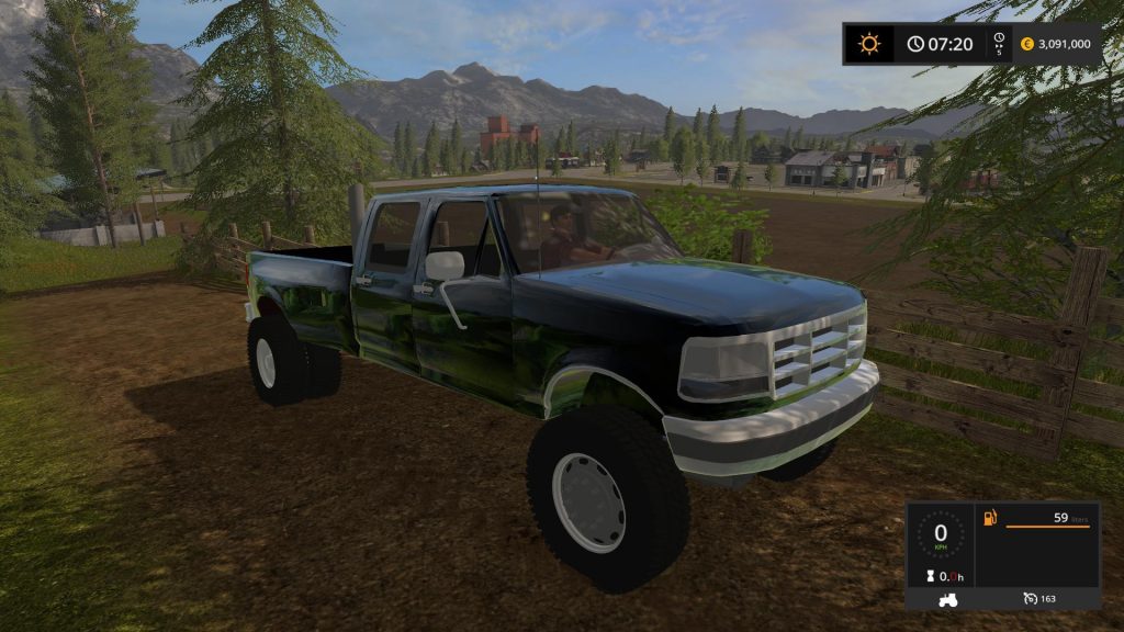 FS17 1994-5 FORD FSUPERDUTY V1.0 - FS 17 Cars Mod Download